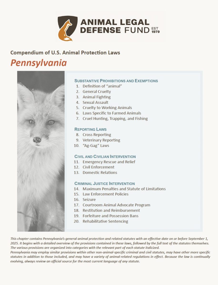 Pennsylvania - Animal Legal Defense Fund