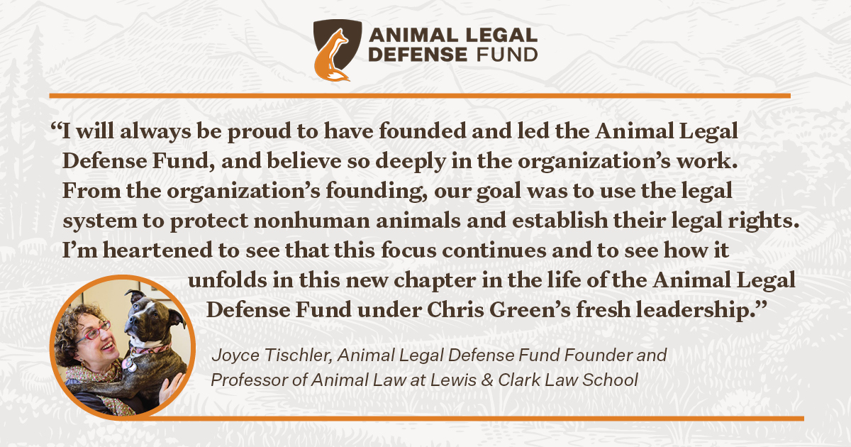 Animal Legal Defense Fund Announces Attorney + Advocate Chris Green as ...