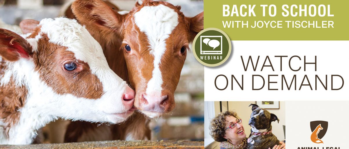 Back to School 2018 - Animal Legal Defense Fund